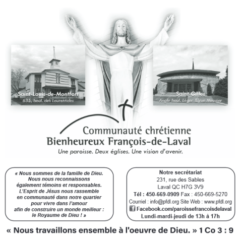 Paroisse François-de-Laval – Bienvenue chez la communauté chrétienne ...